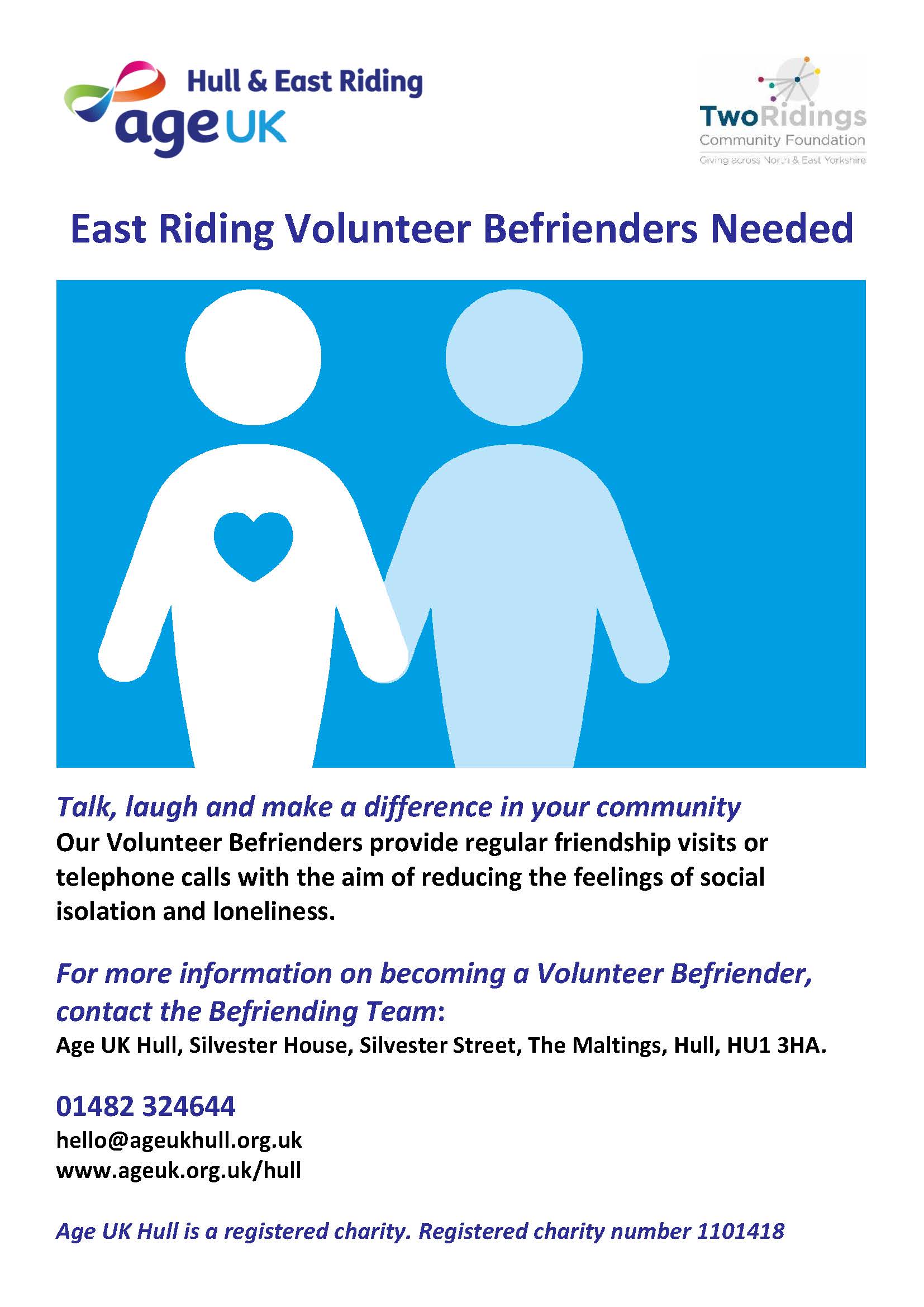ER Befrienders Needed – Newport Parish Council